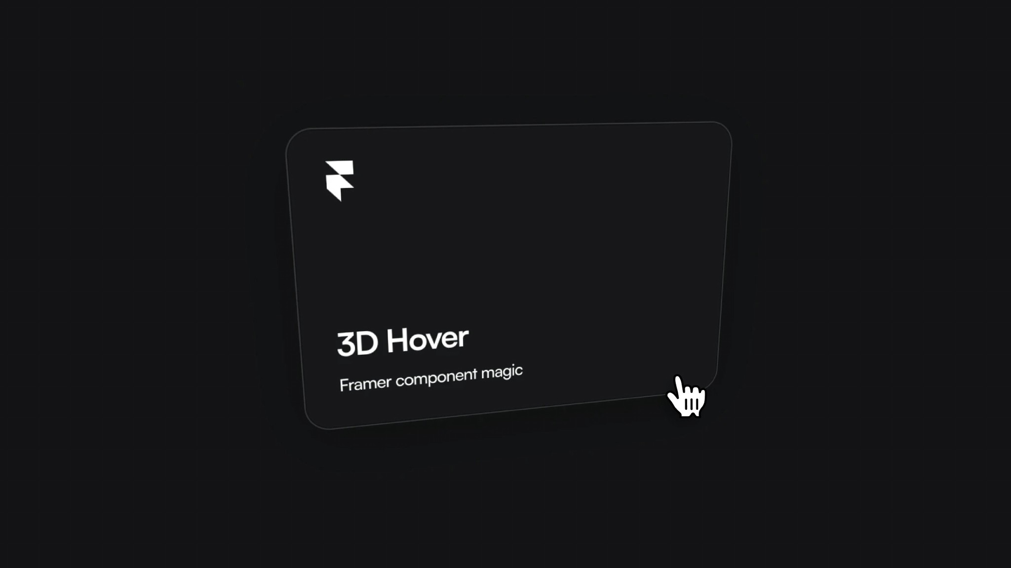 How to Add 3D Hover Effect to Elements in Framer — Framer University Blog