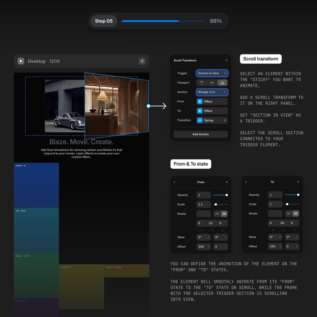 How to Create Any Scroll Animation in Framer — Framer University Blog