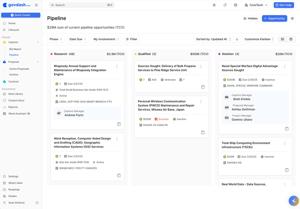 AI for Government Contracting | GovDash | AI Business Developer