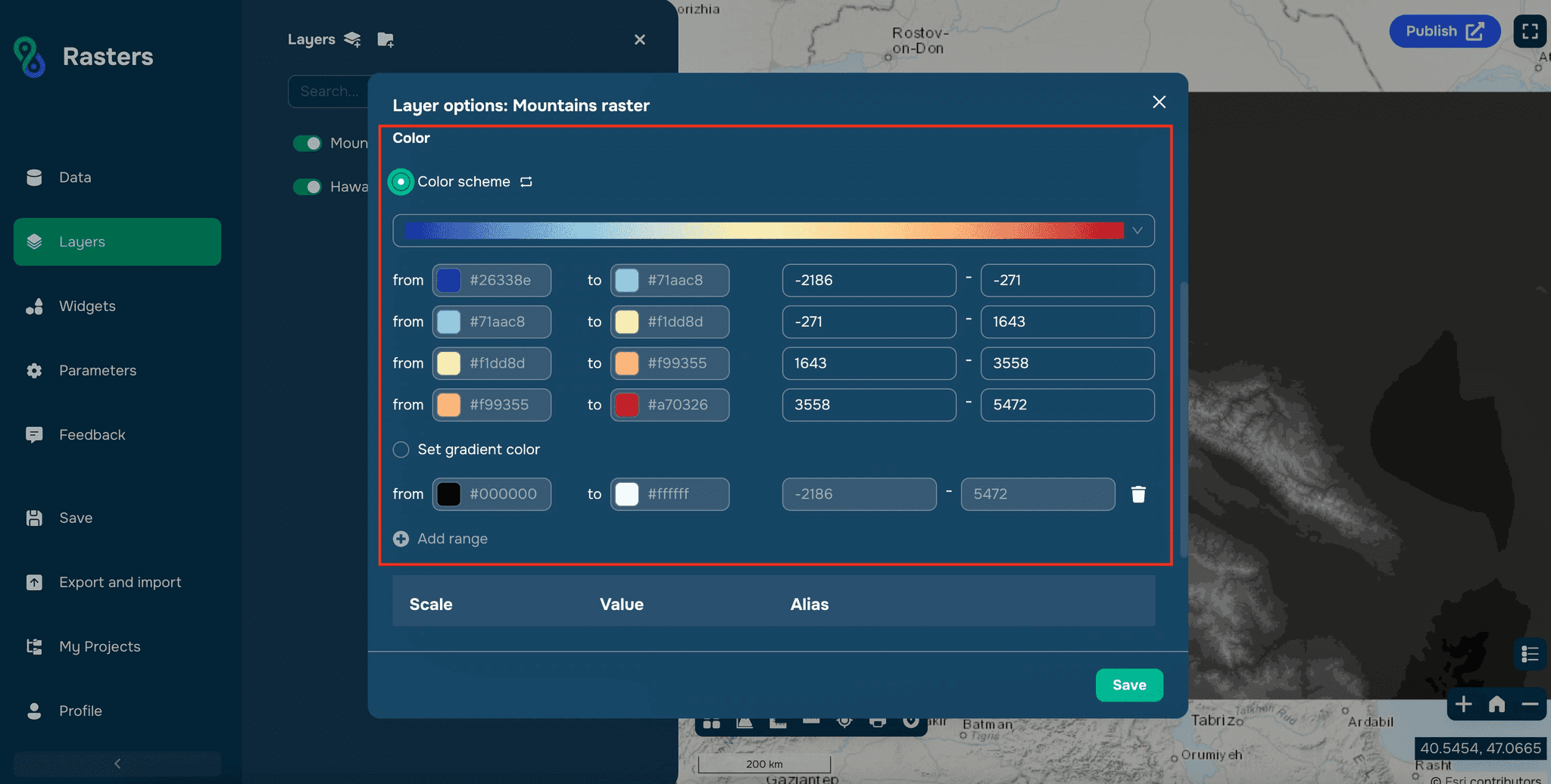 Cómo trabajar con datos raster en SIG