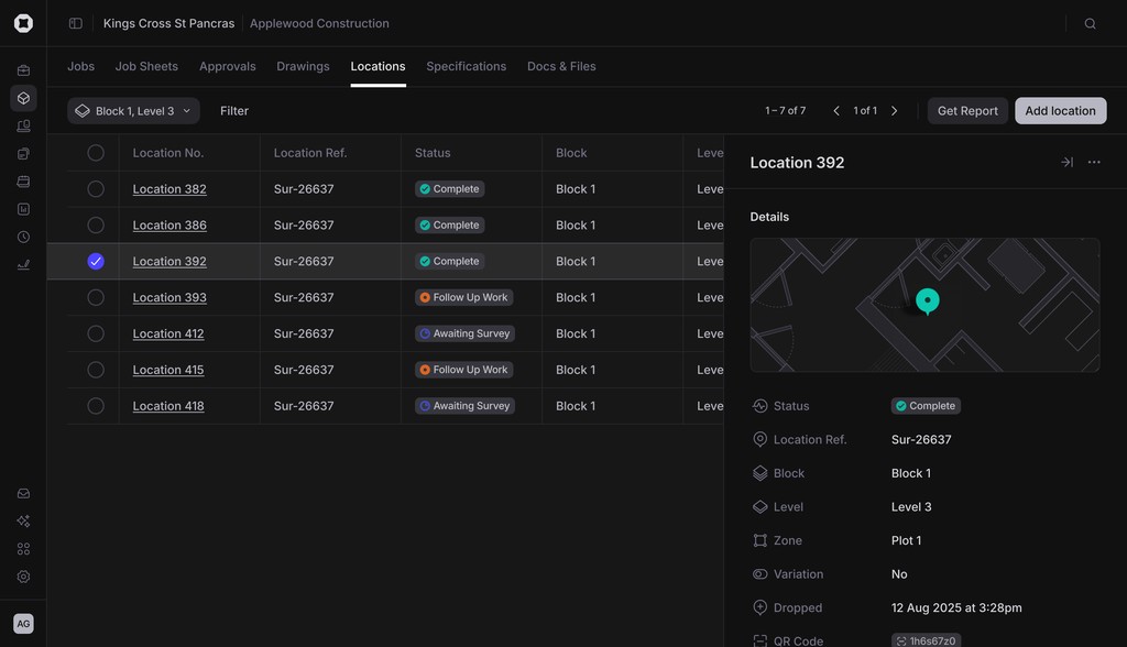 Fire protection software | Onetrace