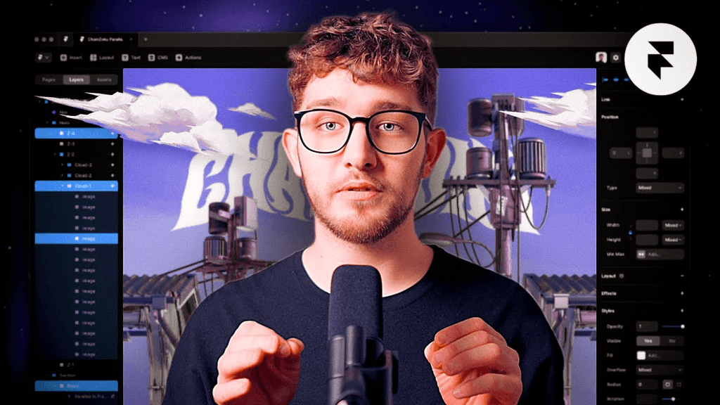 Chainzoku Parallax Effect — Framer Resource