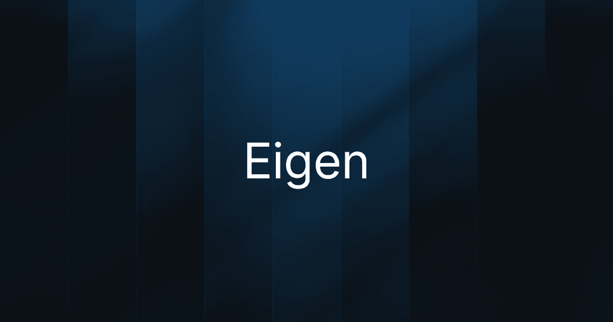 Eigen - AI-Powered Operations for Blue Collar Work