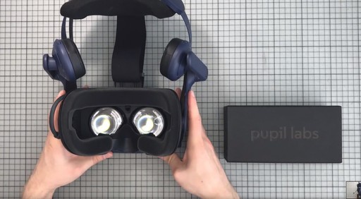 HTC Vive PRO Eye Tracking Add-on - Pupil Labs