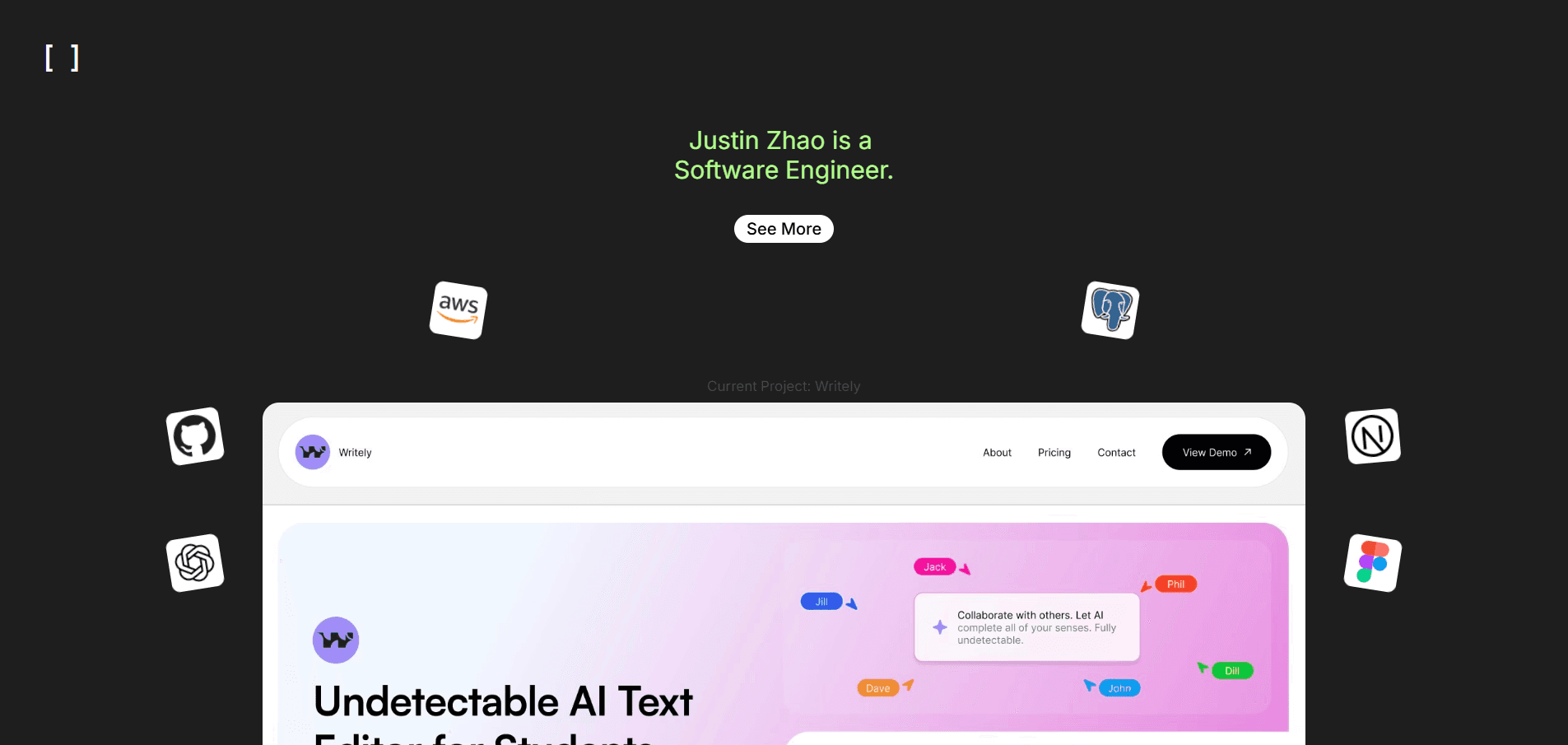 Justin Zhao | Portfolio