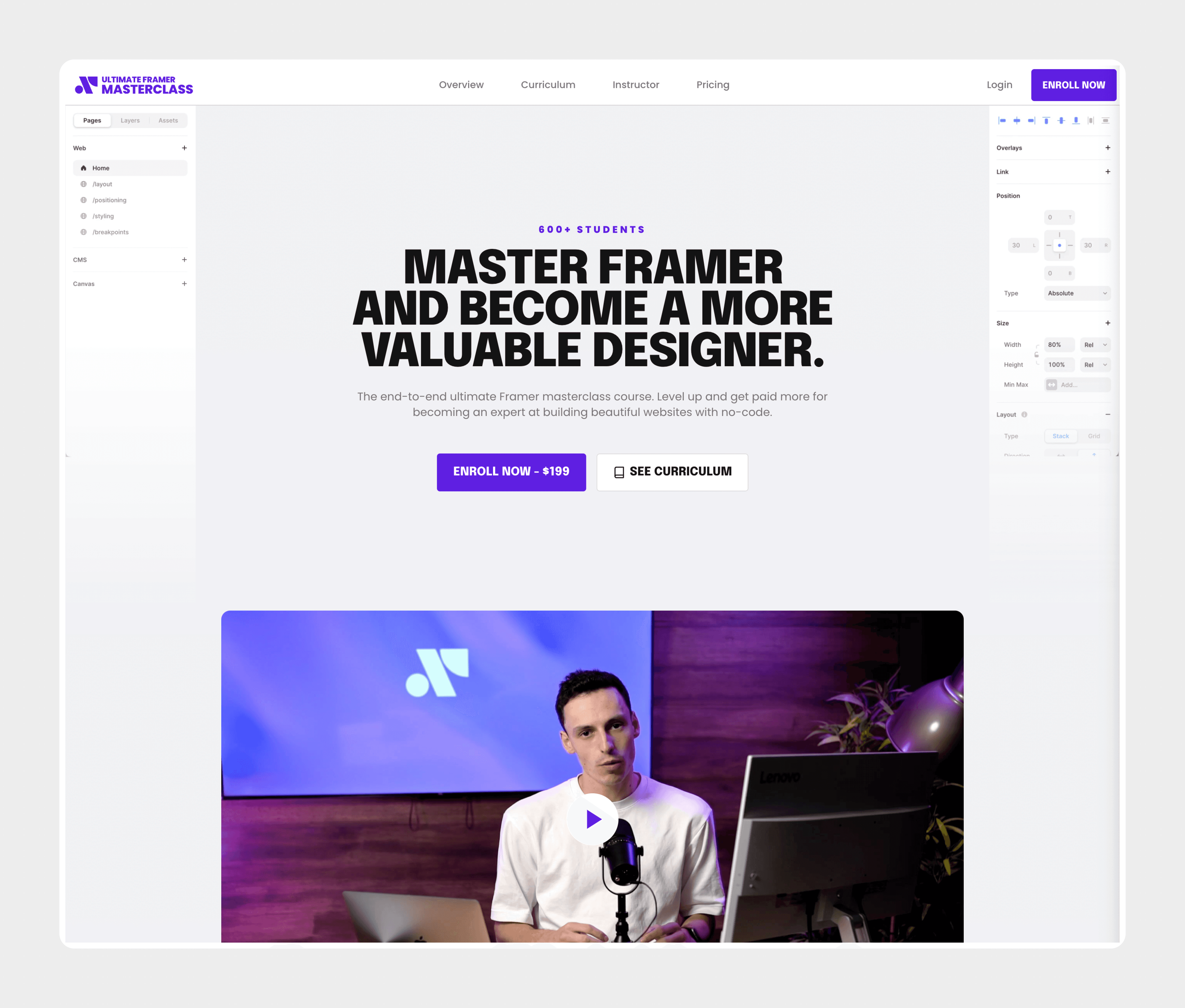 8 Best Framer Courses [2025]