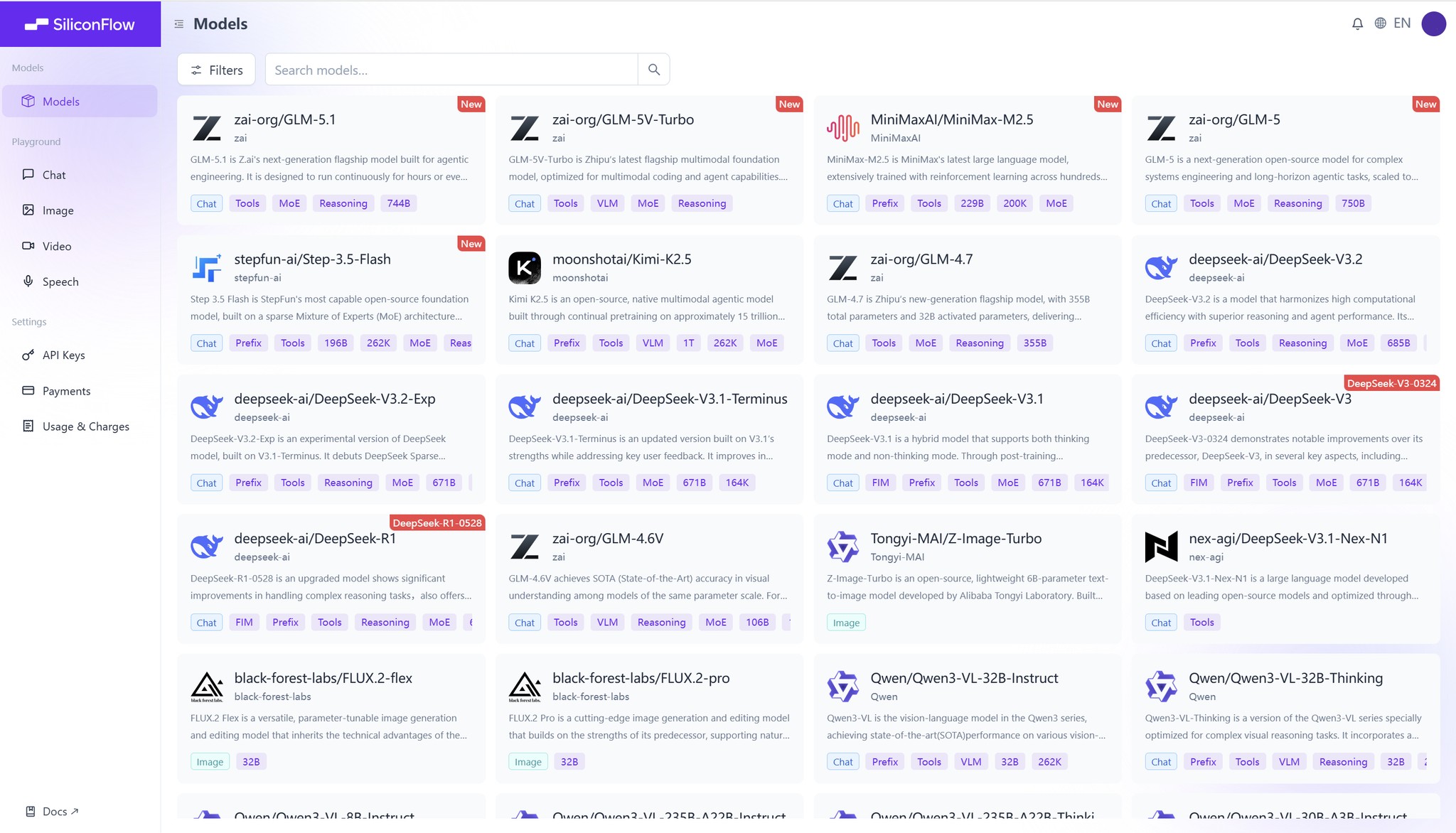 How to use Chub AI with SiliconFlow's APIs