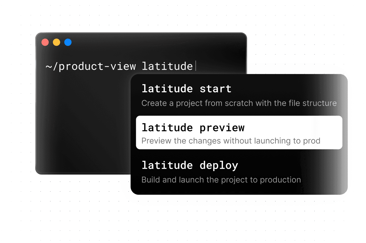Latitude | Developer-first embedded analytics