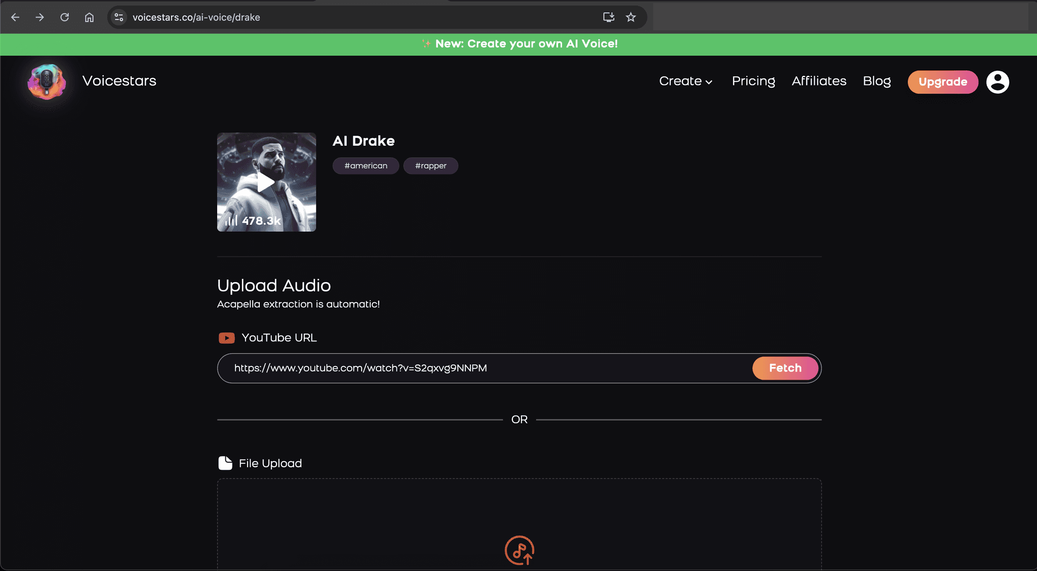 How to Make AI Sing and Create Realistic Vocal Tracks Using Voicestars - Voicestars