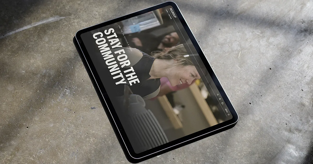 Regroup Coffee + Bicycles — Bough Studio