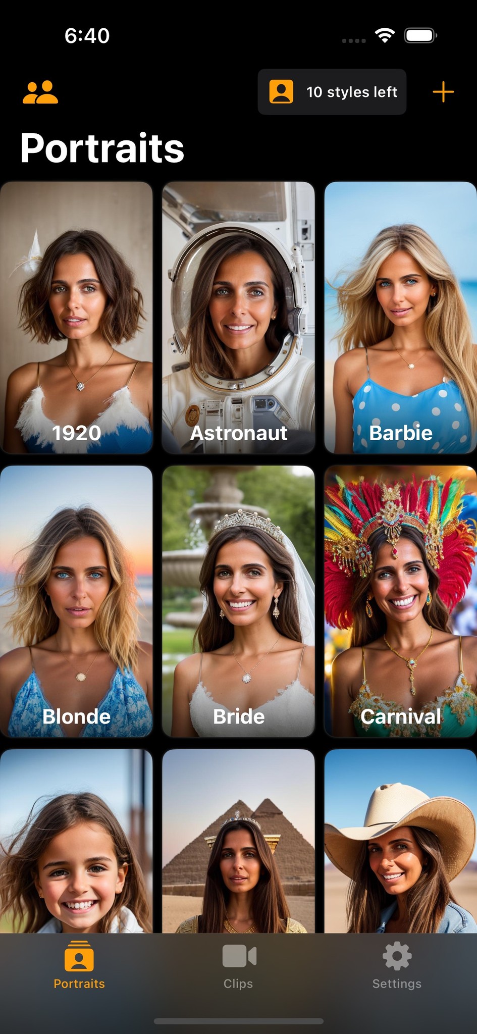 Portrait Studio - Photo-realistic AI photos