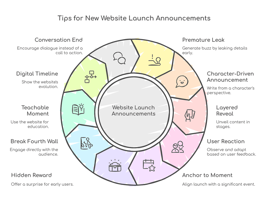 7 Examples of Real-World Website Launch Announcements