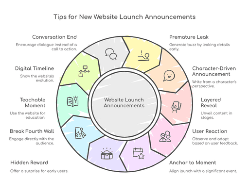7 Examples of Real-World Website Launch Announcements
