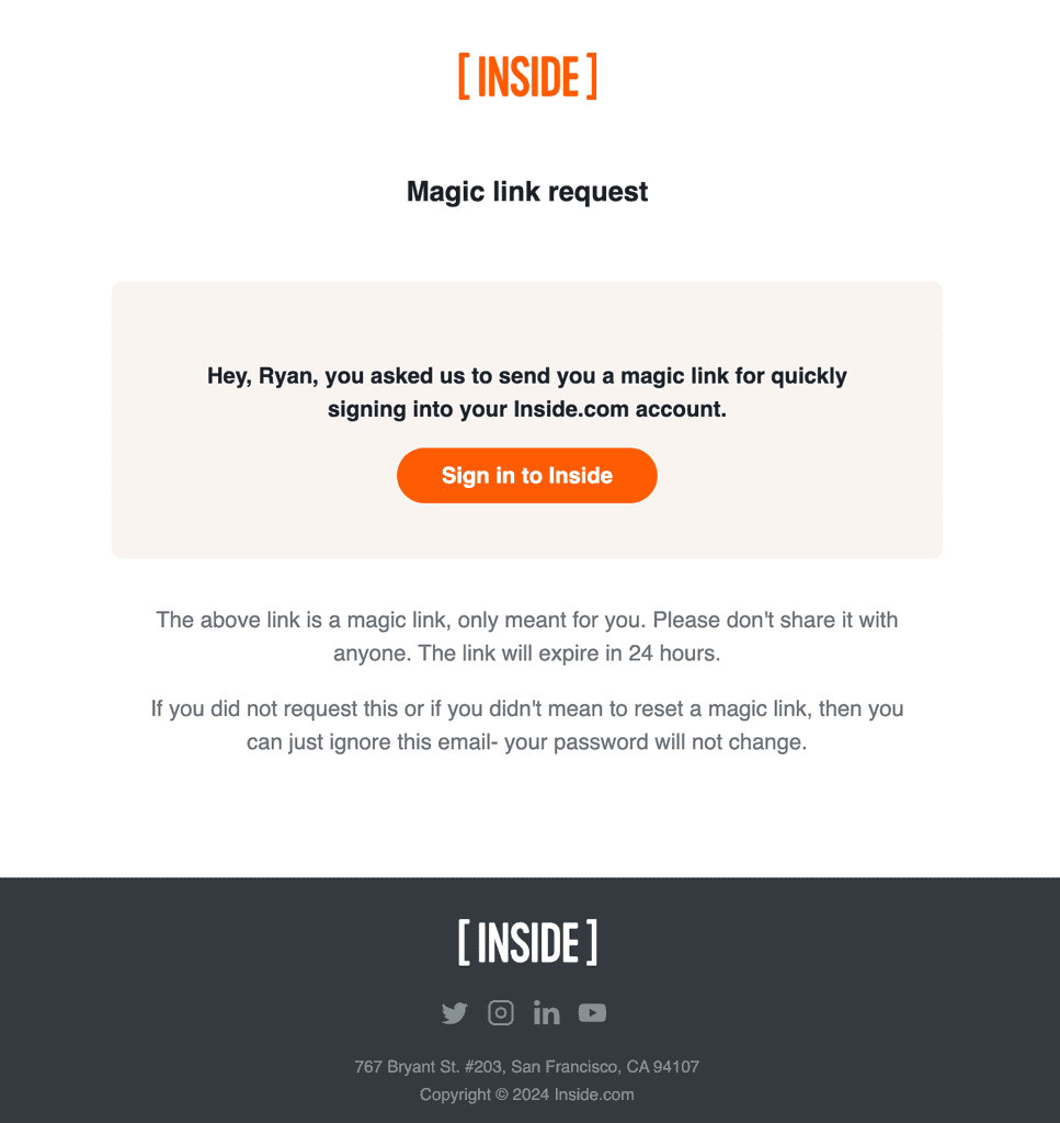 Account Verification Email Examples - Loops - The Email Platform for SaaS
