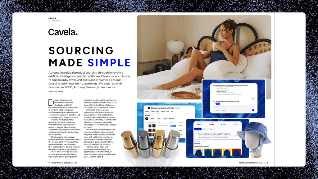 Cavela - Global Product Sourcing. Automated.
