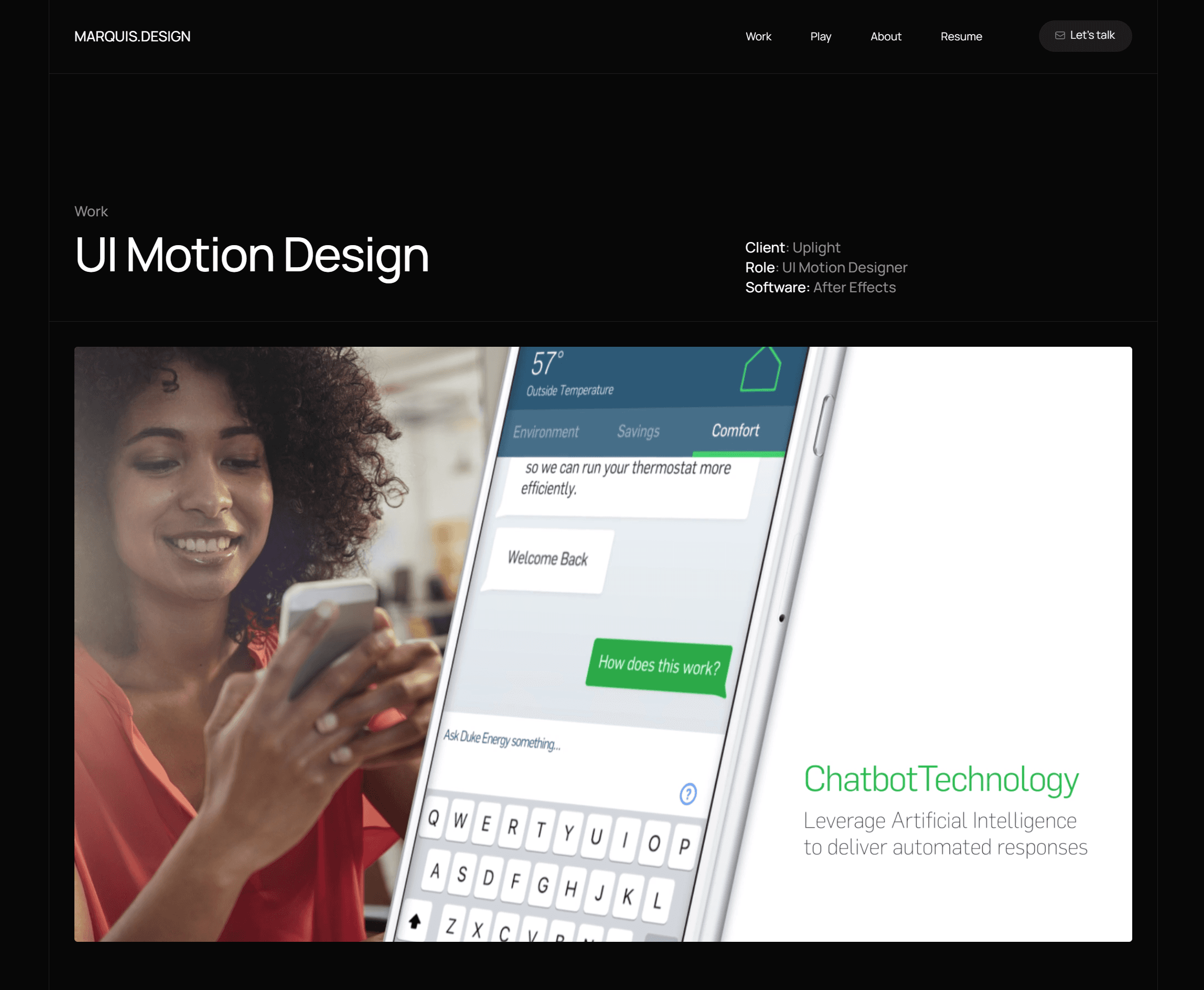 Tom Marquis Portfolio