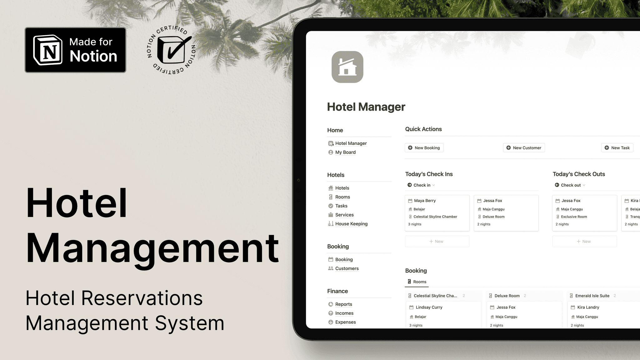 Notion Hotel Management for $49 by Solt Wagner