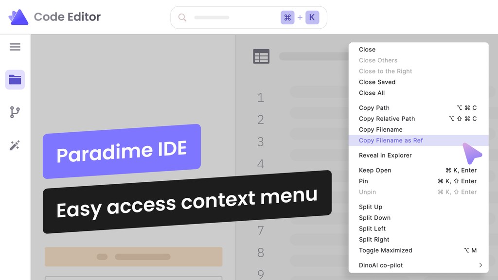 Paradime | Feature Drop: Easy-Access Context Menu