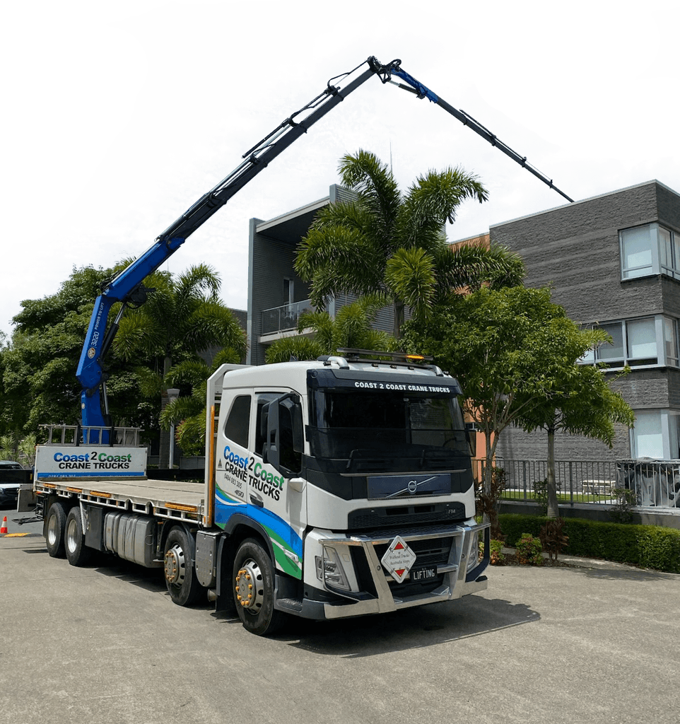 Crane Truck Hire Services | Hiab Trucks in Brisbane & Gold Coast