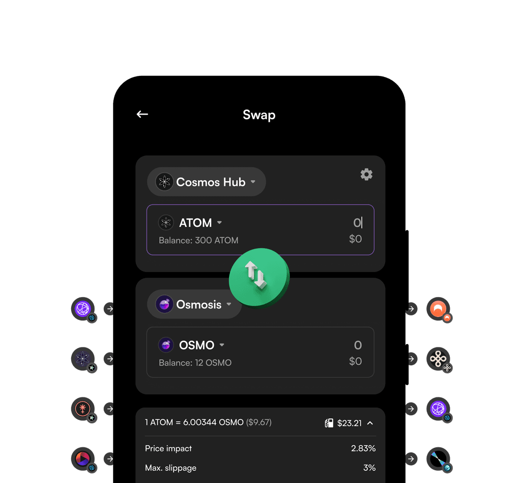 Leap Wallet - The Best Cosmos Wallet for iOS & Android