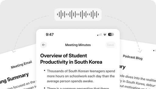 AI Voice Notes App | Voice to Text & Notes | Audionotes