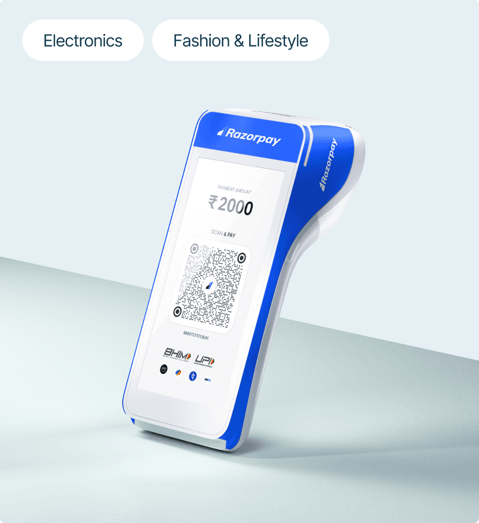 Razorpay POS Machine : Smart Swipe Machine for In-Store Payments