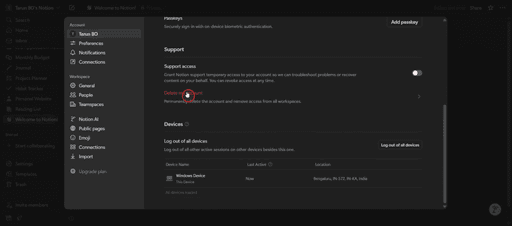 How to Delete Notion Account - 1 minute video guide
