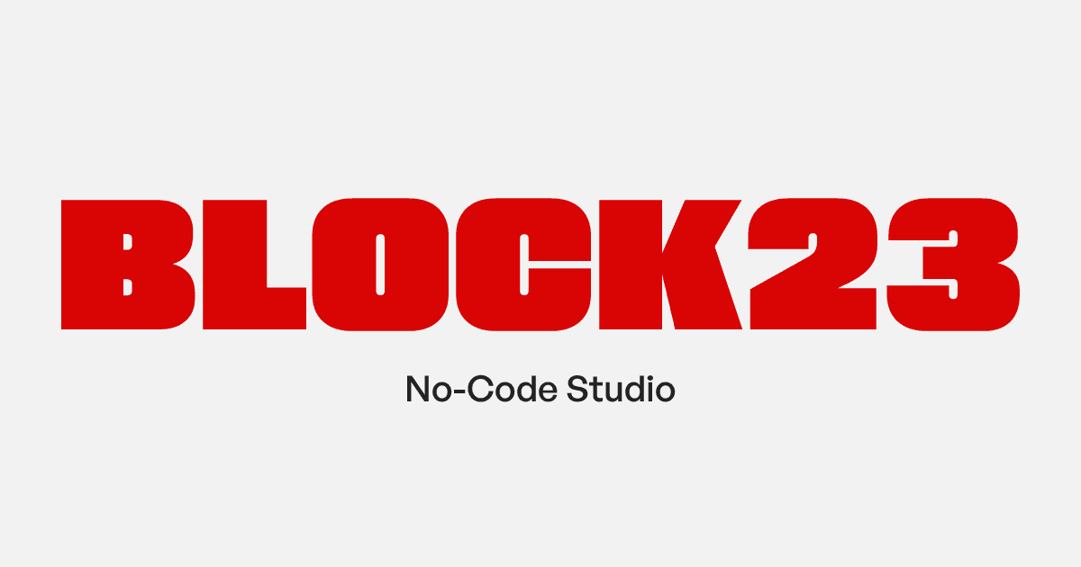 Block23 | No-Code Studio