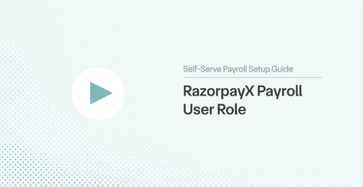 RazorpayX Payroll Onboarding