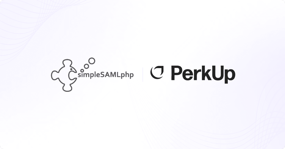 Integrate SimpleSAMLphp with PerkUp