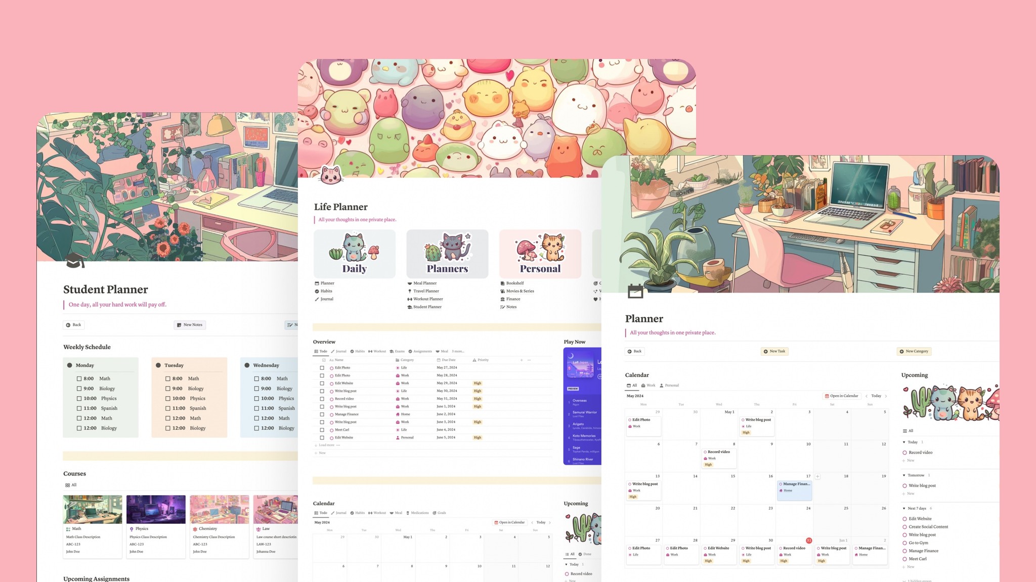 20 Best and Free Notion Templates for Students - Solt Wagner