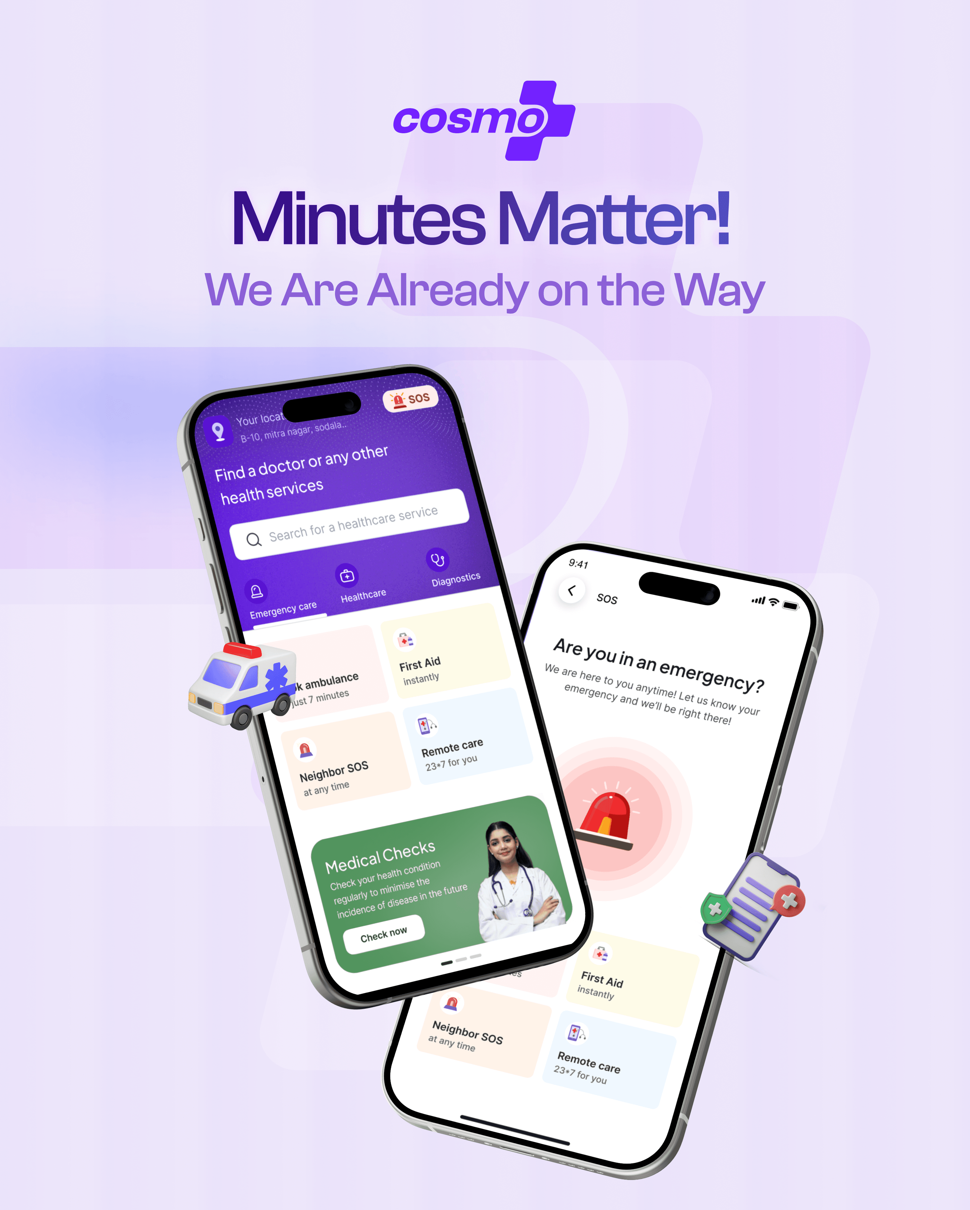 Cosmo Health - Healthcare under 10 minutes