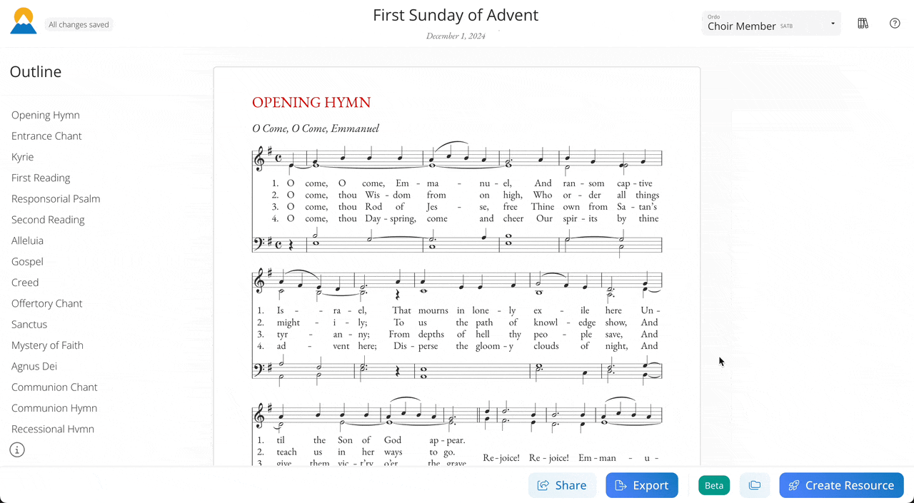 Worship Aids and Music Packets Made Easy | Source & Summit