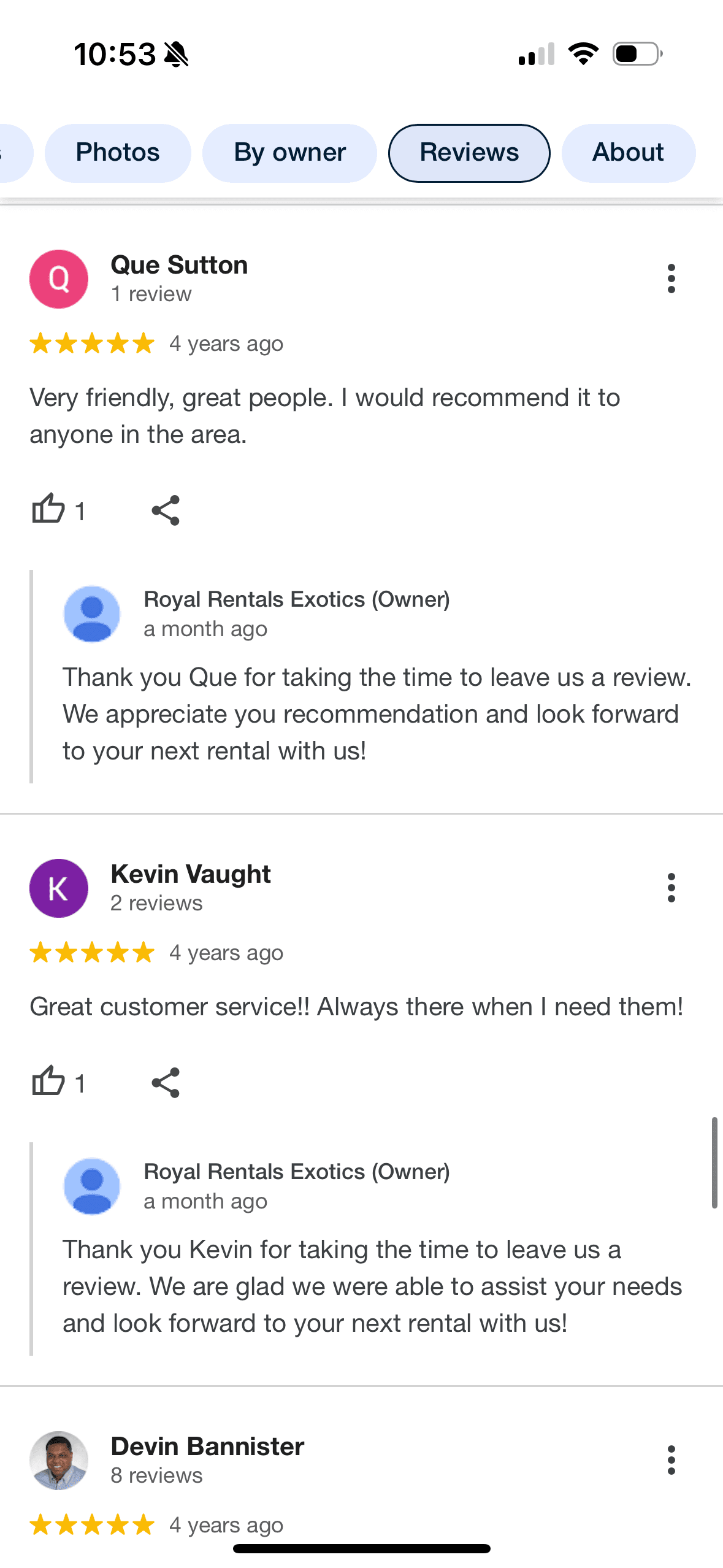 Royal Rentals
