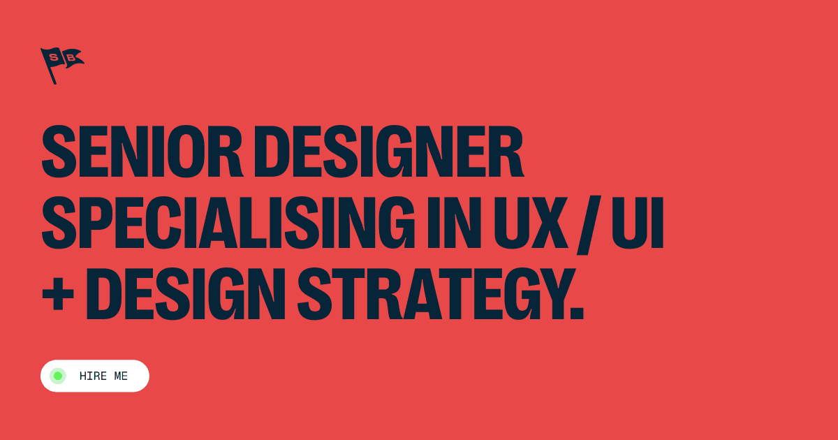 Scott Bloomer - Senior Designer - Ready for Hire