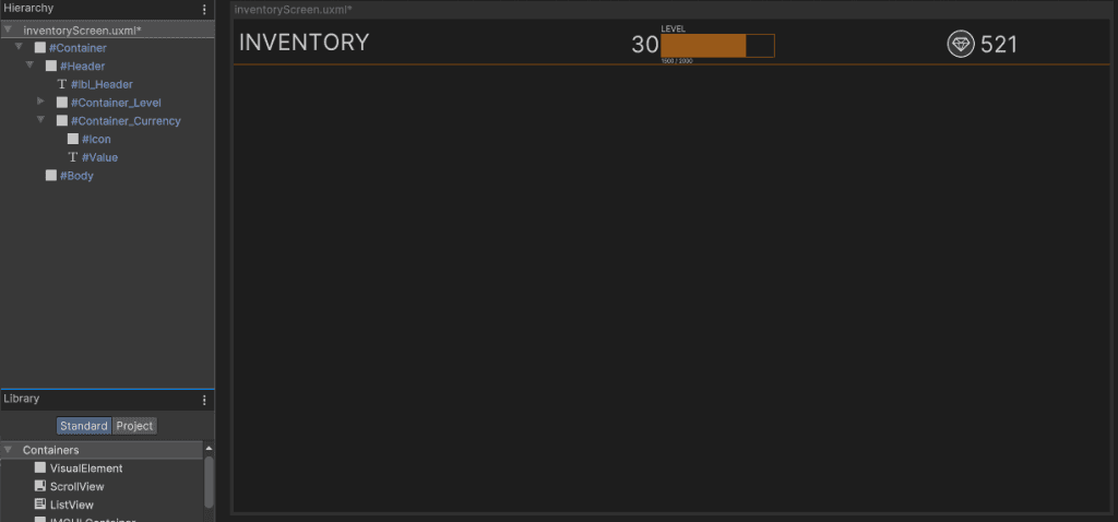 Design a grid style inventory window with UI Toolkit - What Up Games