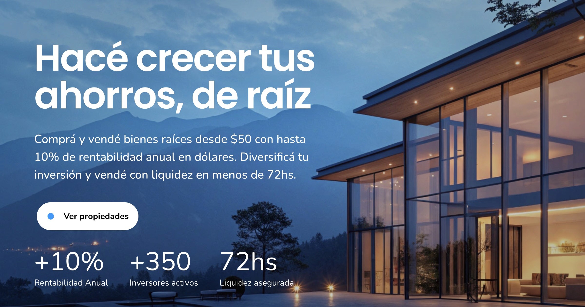 Raíz, hacé crecer tus ahorros con Inmuebles Tokenizados