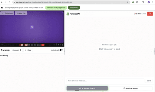 Parakeet AI Review 2025 - Interview Sidekick - AI-Powered Interview Assistant