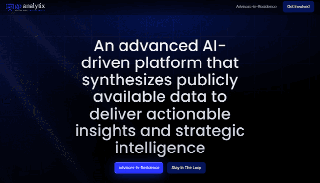 GP Analytix | AI powered | Data Driven