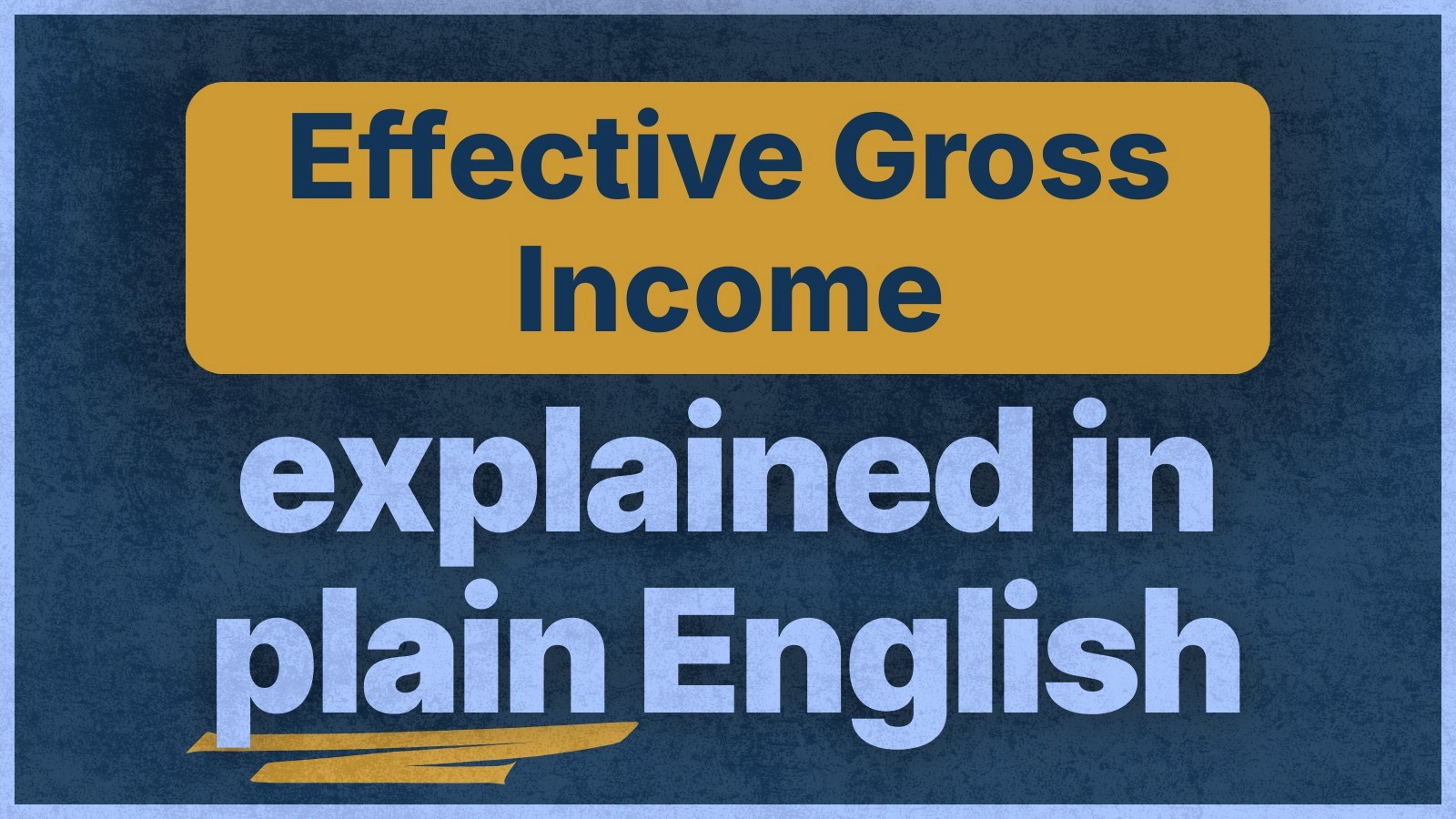 Effective Gross Income: The Real Revenue in Real Estate
