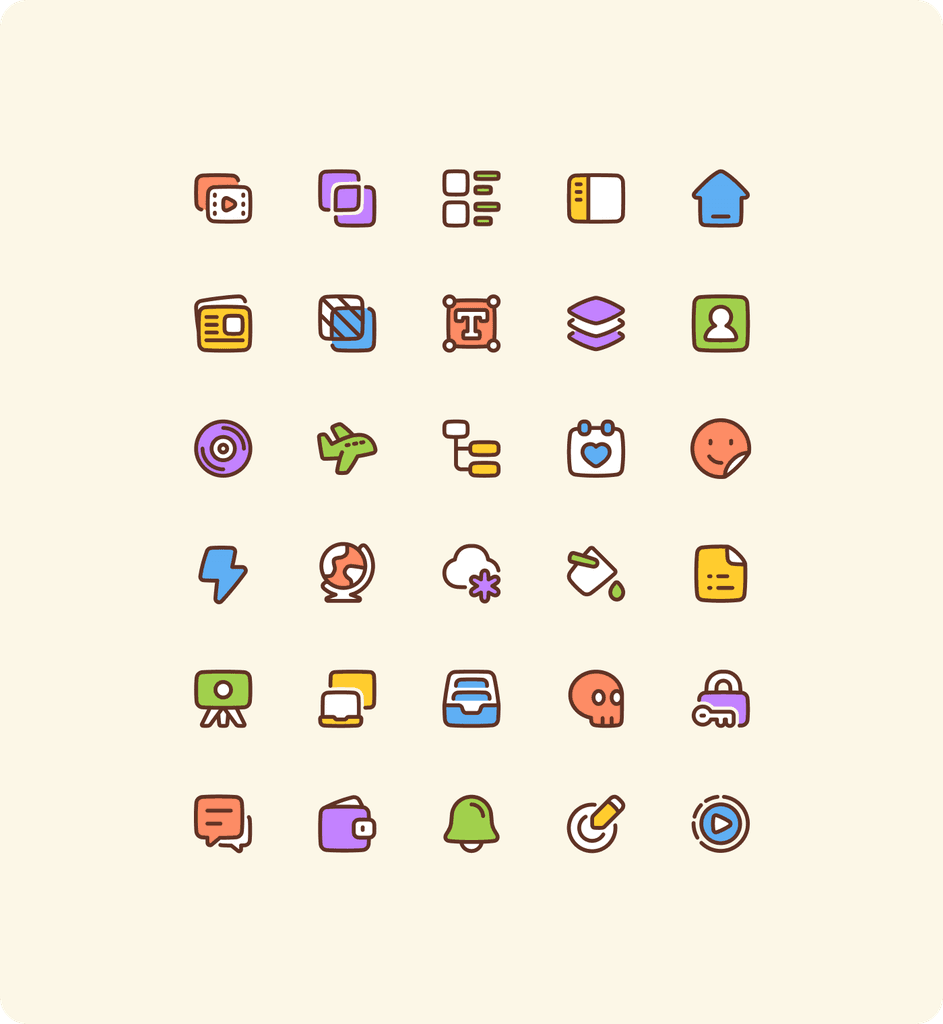 Icons for Graphic Design