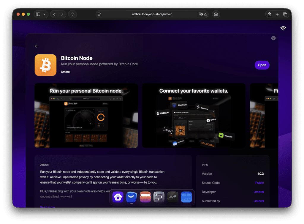 Bitcoin and Lightning Nodes - Umbrel - Personal home server and OS for self-hosting