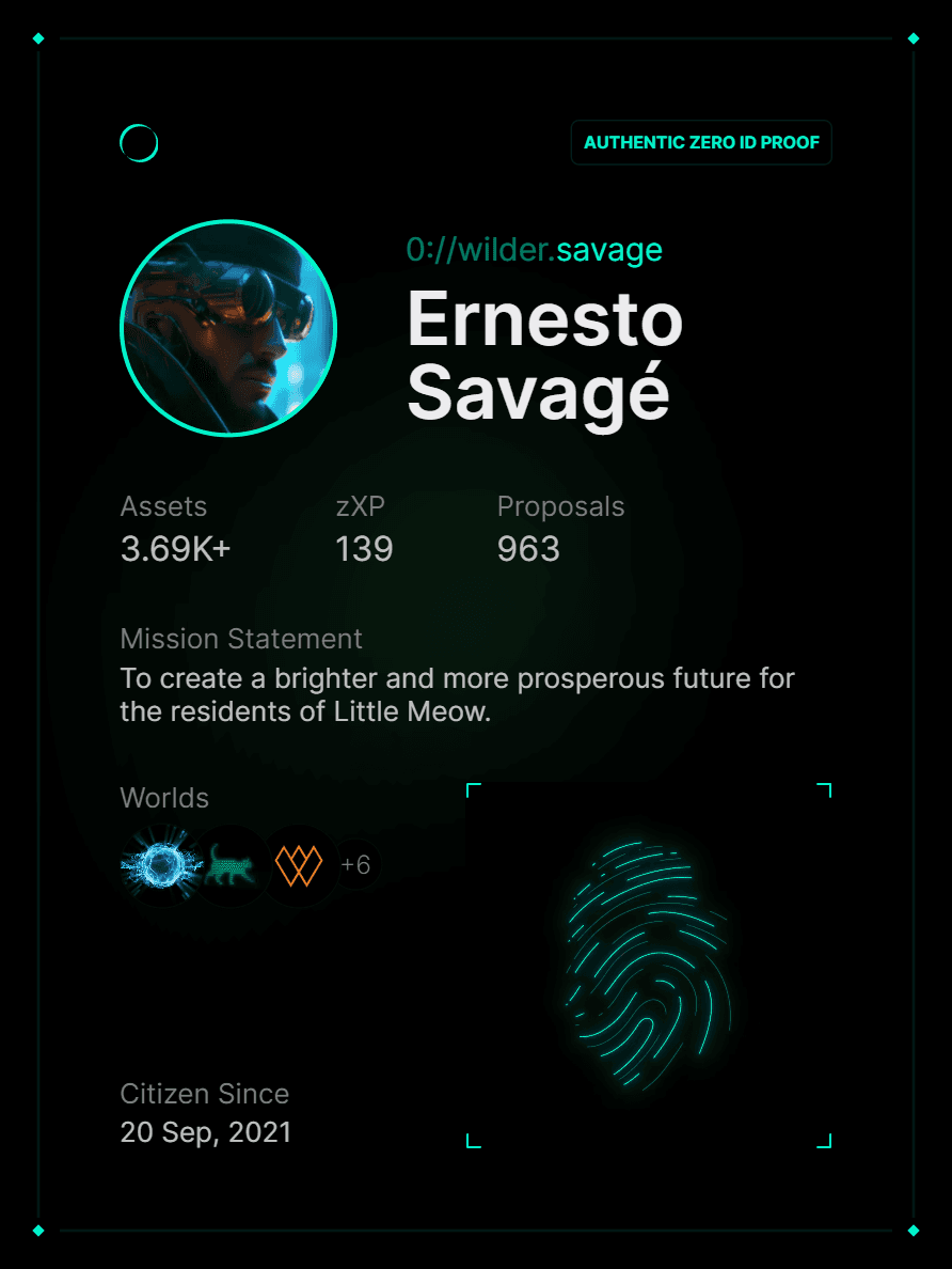 ZERO - Messenger from the future.