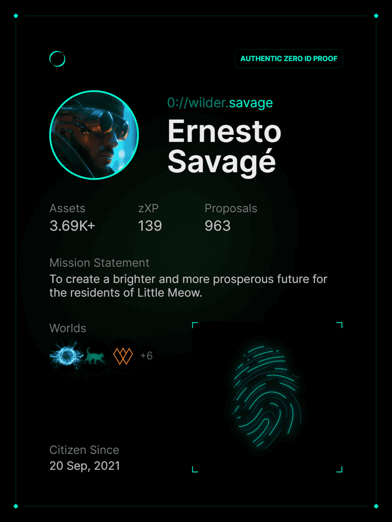 ZERO - Messenger from the future.