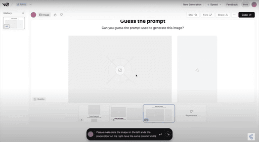 Generative Fullstack: Frontend UI with Vercel v0 and Backend with BuildShip