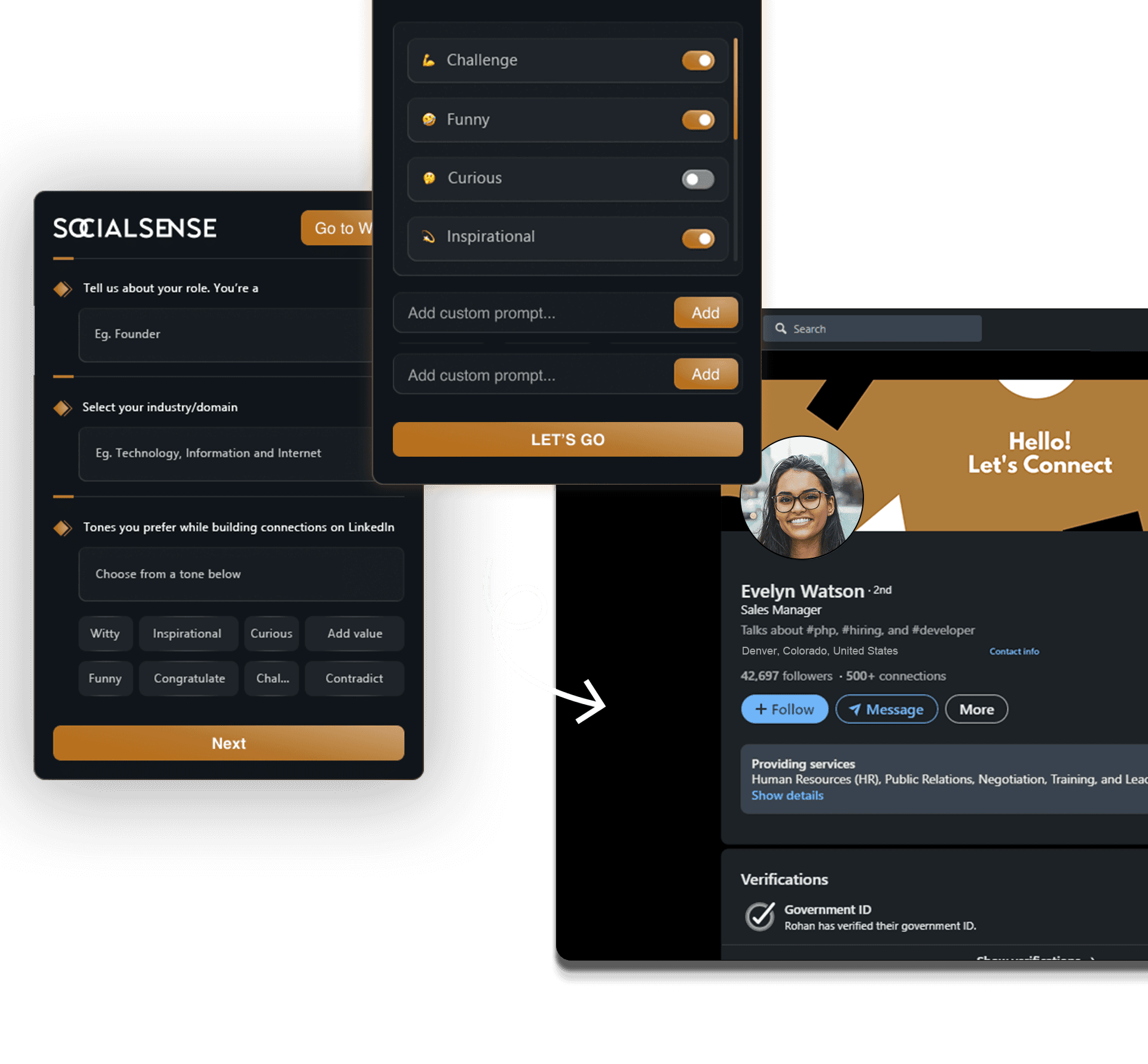 SocialSense - The Personal Branding Platform