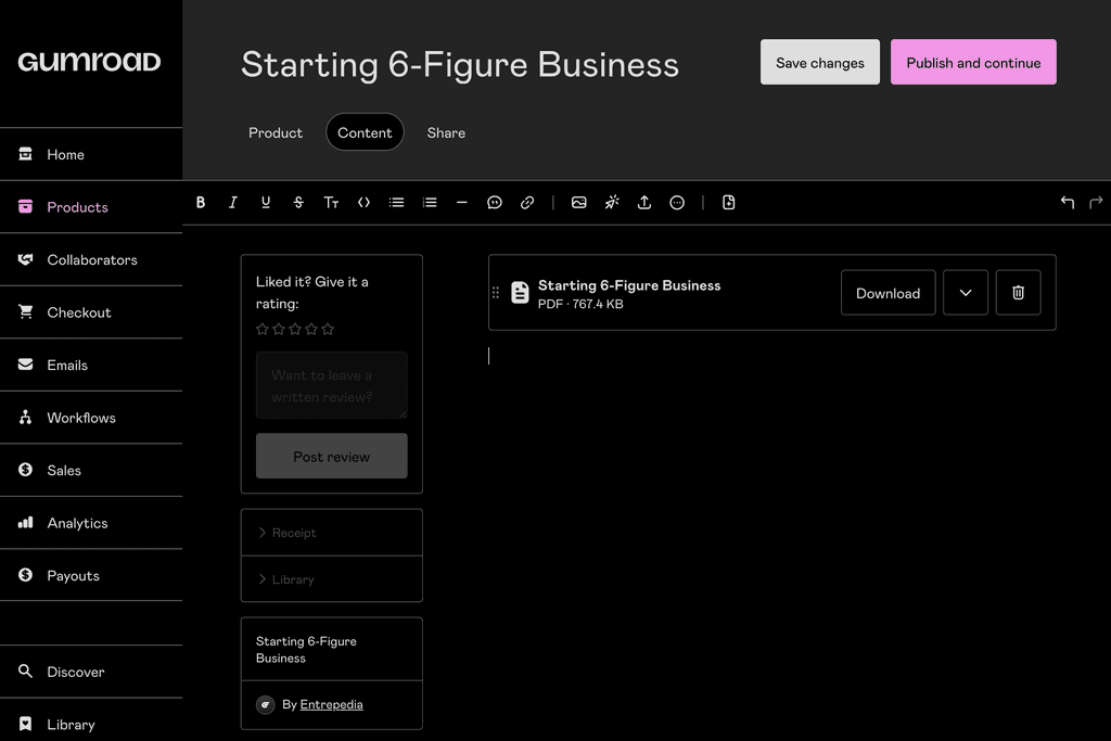 How to Start Selling Digital Products on Gumroad