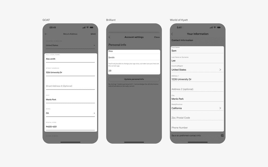 Text Field UI Design: Best practices, Design variants & Examples ...