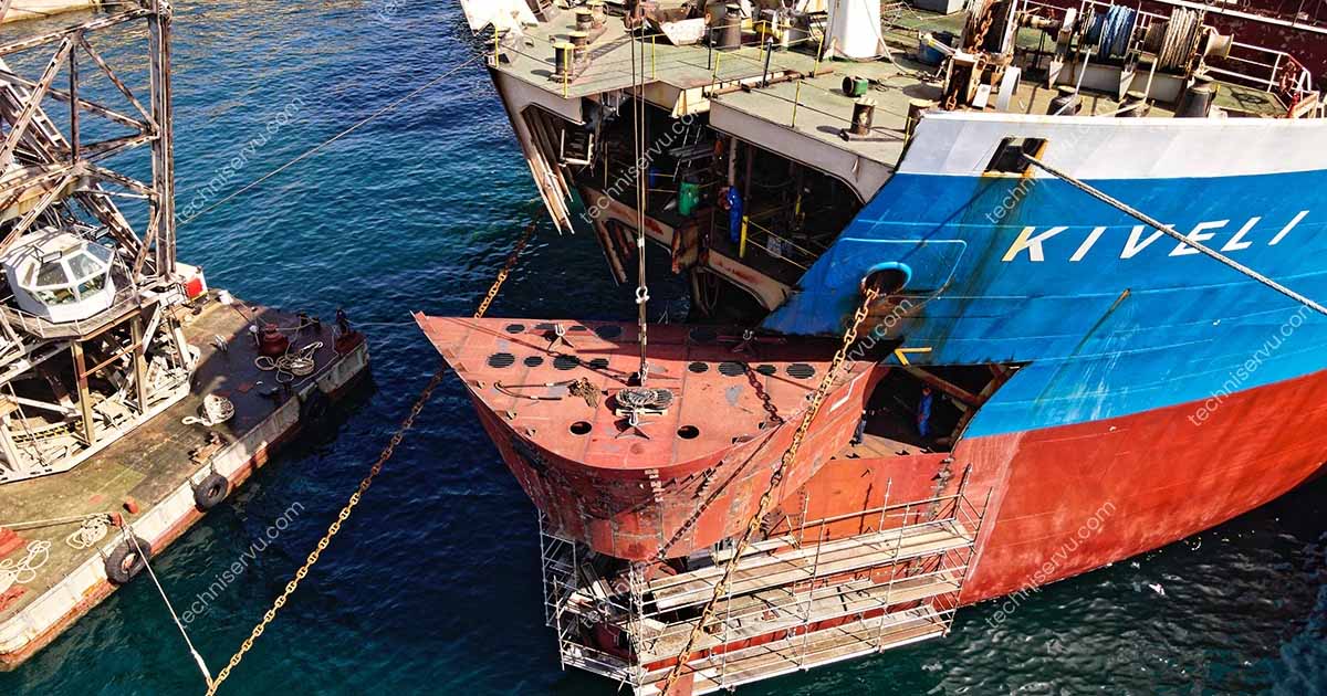 Kiveli Ship repair | Techniservu - Perama Greece
