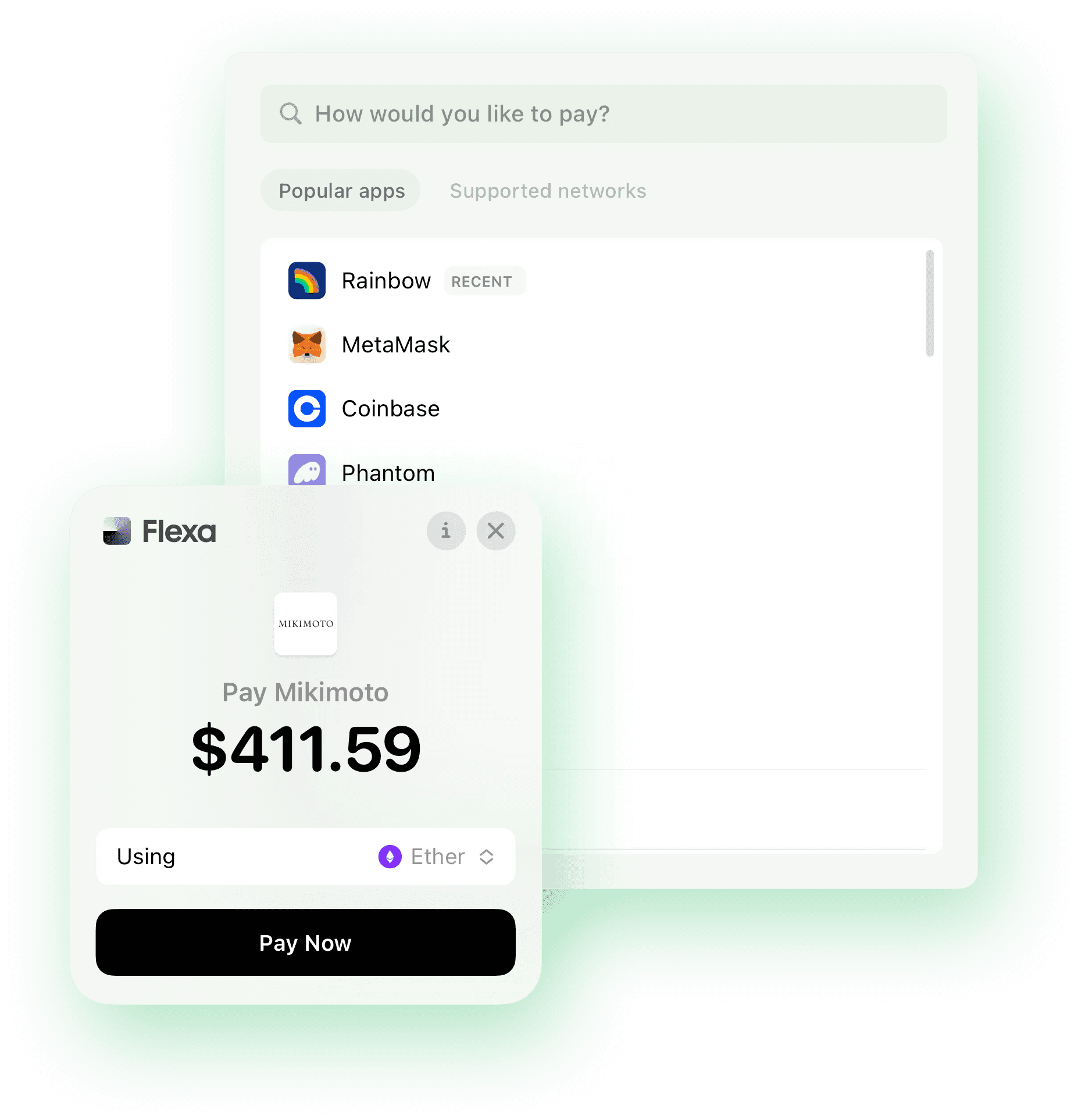 Flexa — New tools for commerce
